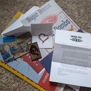 Un-official Handmade Fallout 4 Cardboard Box Props - Etsy