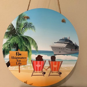 Cruise Ship Sign Cruise Ship Personalized Door Sign Cruise | Etsy