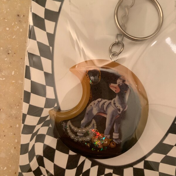 Custom Resin Shaker Keychain - Etsy