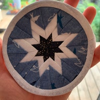 Becky's Easy Folded Star Quilted Coaster Pattern Download - Etsy Canada