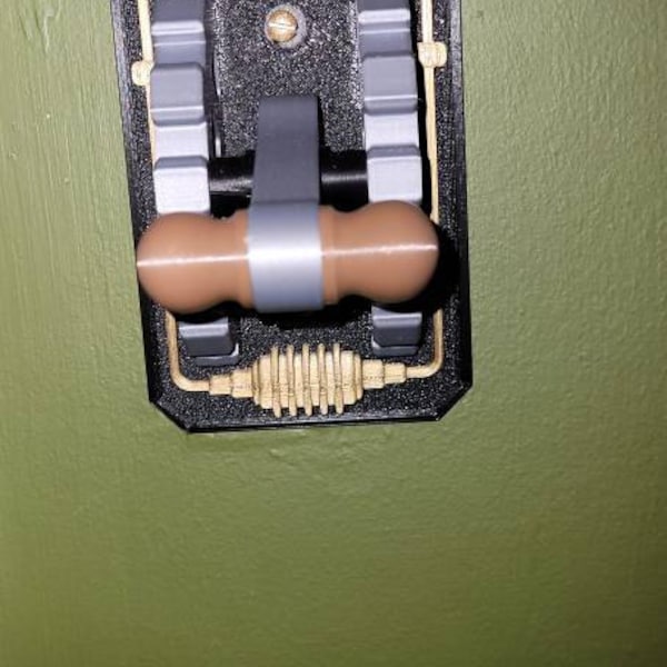 Industrial Light Switch Cover, Steampunk, Sci-fi, Futuristic, Cyberpunk ...