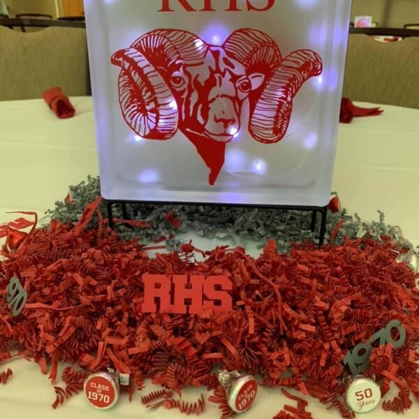 School Reunion Confetti - Personalized With School Mascot and ...