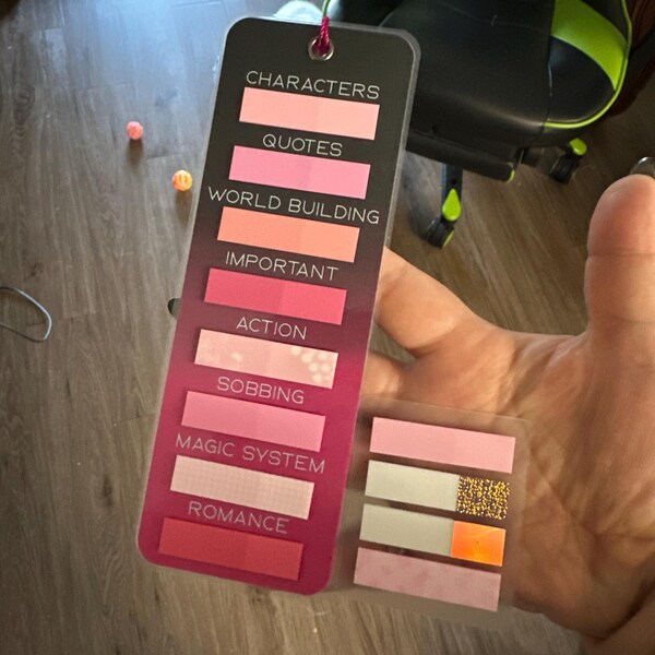 Gradient Annotating Bookmark Kit, Book Annotating Supplies, Popular ...