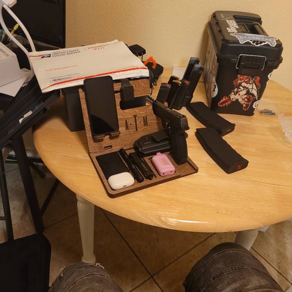 Wooden Docking Station, Police Officer Station, Wood Stand for Gun, Law ...