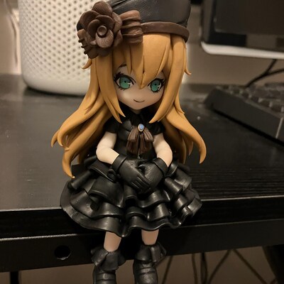 Handmade Head for FFXIV OC Character, With Figma Joint Moveable 11inch ...