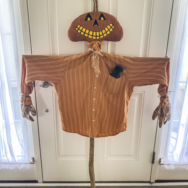 Jack Scarecrow Epattern-primitive Fall Halloween Harvest Thanksgiving ...