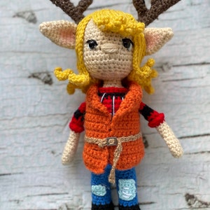 Gus, Deer Boy Crochet Pattern amigurumi Pattern, Photo Tutorial, PDF ...