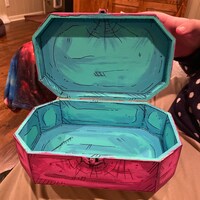 Comic-style Bloody Yellow Loot Chest square - Etsy Canada