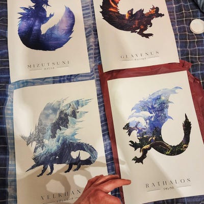 Crystal Exarch FFXIV Poster Prints A4 A3 A2 A1 Wall Art - Etsy