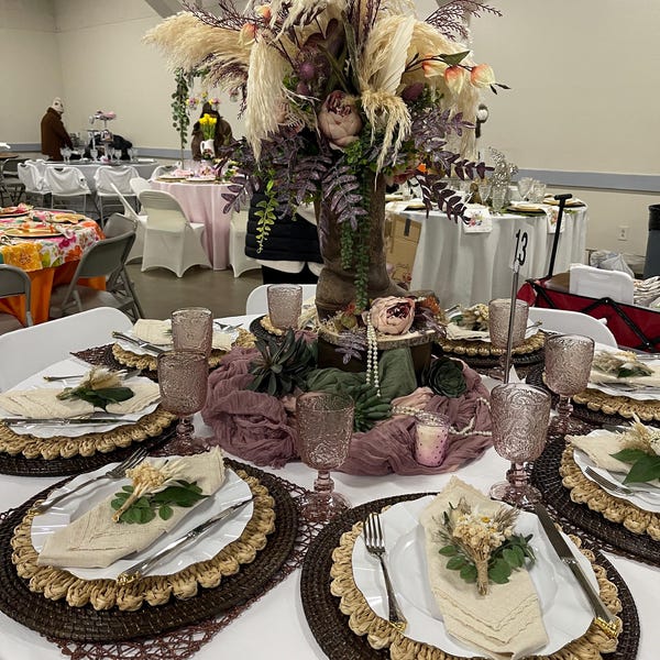 Boho Lasso Rope Wreath, Lariat Rope Minimalist Style Home Accent ...