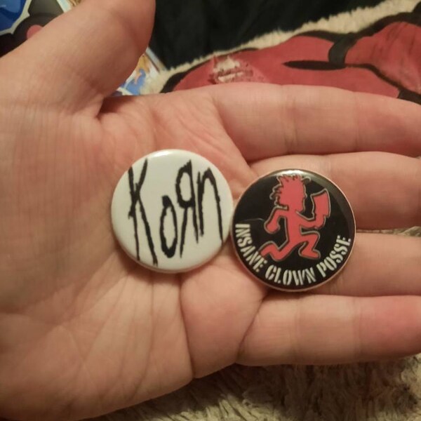1.25” Nu-metal Pin-back Buttons - Etsy