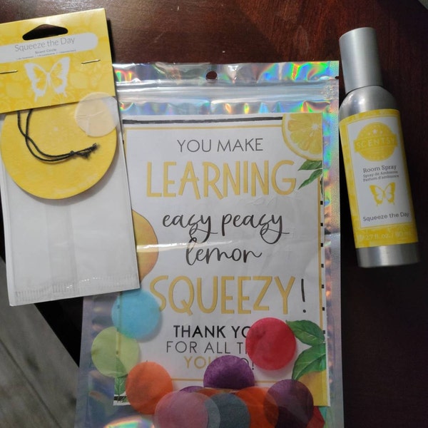 EDITABLE Teacher Appreciation Sign, Lemon Teacher Appreciation Sign ...