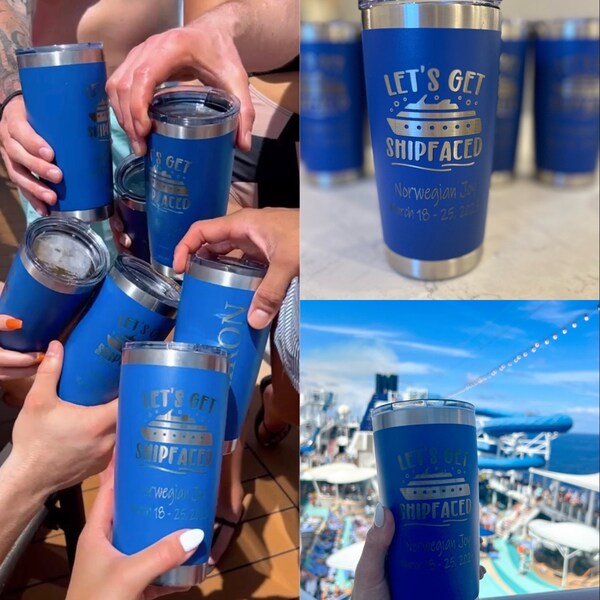 Cruisin & Boozin Cruise Cup-customizable - Etsy