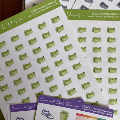 Small Brain Stickers for Bullet Journal and Planners - Etsy