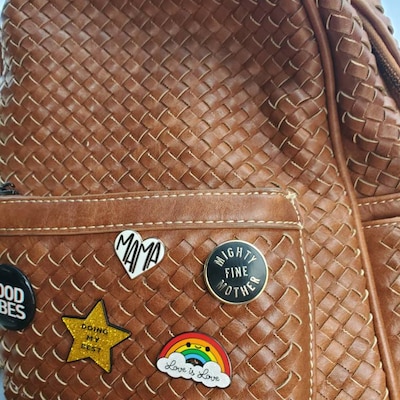 Mighty Fine Mother Pin Mom Pin Pins for Mothers Hard Enamel Pin Enamel ...