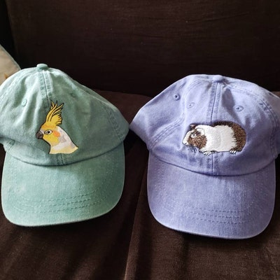 COCKATIEL BIRD HAT Embroidered Men Women Wildlife Baseball Cap Price ...