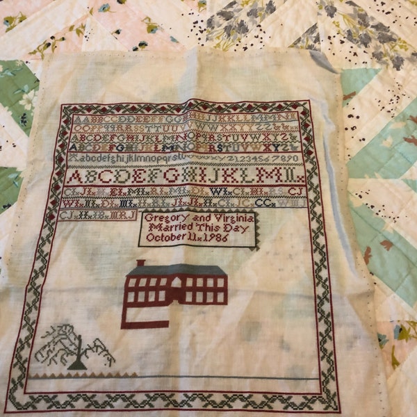 The Jannet Irving Reproduction Sampler PDF - Etsy