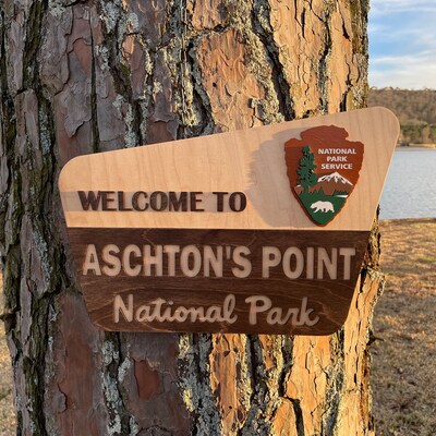 15 Personalized National Forest Inspired Sign Custom - Etsy