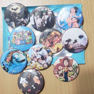 Sailor Moon Button Pins - Etsy