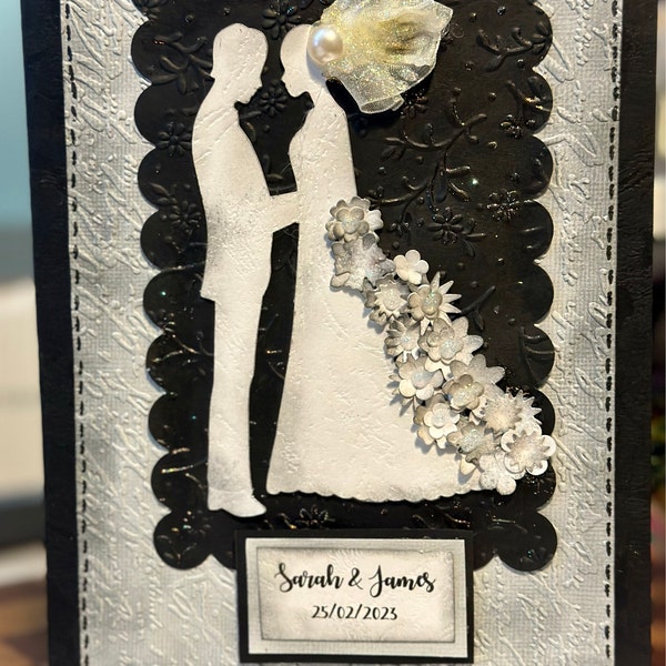 SVG: ‘pop Up’/ 3D Bride and Groom. Digital Download. Paper Cutting ...