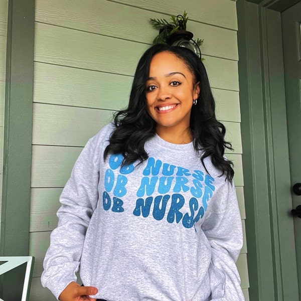 Neuro Trauma Intensive Care Unit Nurse Crewneck Sweatshirt, Neuro ...