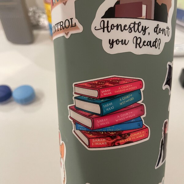 ACOTAR Books Vinyl Sticker, ACOTAR Sticker Waterproof for Kindle ...