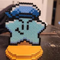 Rainbow Friends Roblox Keychains Perler Bead Art Red/orange/green/blue ...