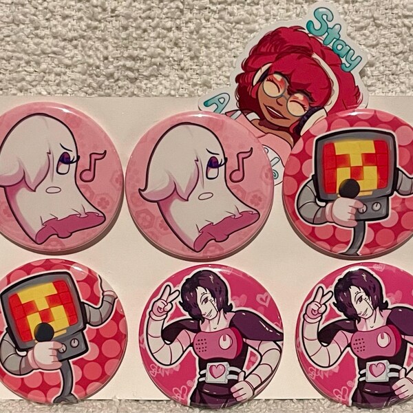 Underswap Vinyl Sticker Packs, Undertale Stickers, Die Cut Stickers - Etsy