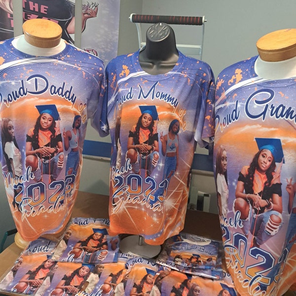 Digital 3D Senior Graduation Stole/sash 1 All Over Print Photoshop ...