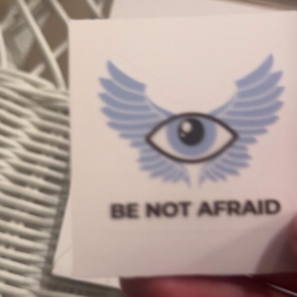 Biblically Accurate Angel Sticker, Dreamcore/weirdcore Stickers, Be Not ...