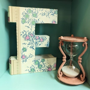 BOOK LETTER N, 316 ... Ready Made Letter, Cut Book Letters, Letter Cut ...