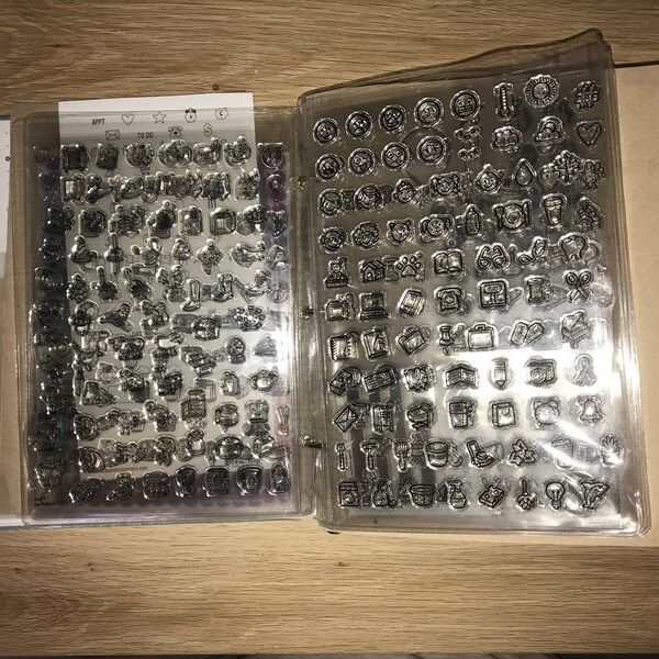 Planner Stamps, Planner Label Stamps, Planner Half Box, Full Box ...