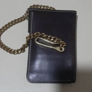 Solid Brass Key Chain Key Ring Brass Chains Wallet Chain Purse With ...