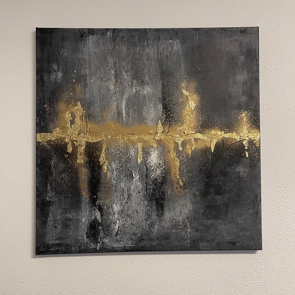 Abstrakte Kunst Leinwand, moderne Kunst, abstrakte Malerei, original Gemälde, Bild modern ...