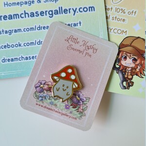 Cute Clear Vinyl Transparent Mushroom Girl Sticker | Etsy