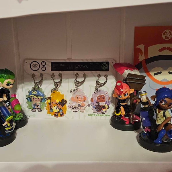 Splatoon Hotlantis WV3 Posters Harmony Paruko Tartar Dedf1sh Octoling ...