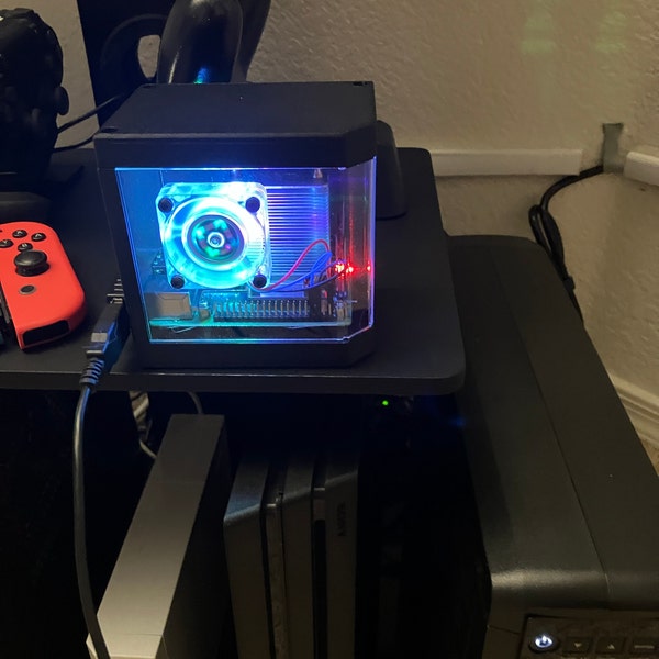 Raspberry Pi 4B Desktop Split Computer Case - Etsy