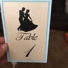 Cinderella Table Numbers, Disney Theme Weddings, Fairy Tale Weddings ...