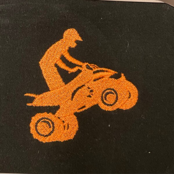 ATV Embroidery Design Instant Download - Etsy