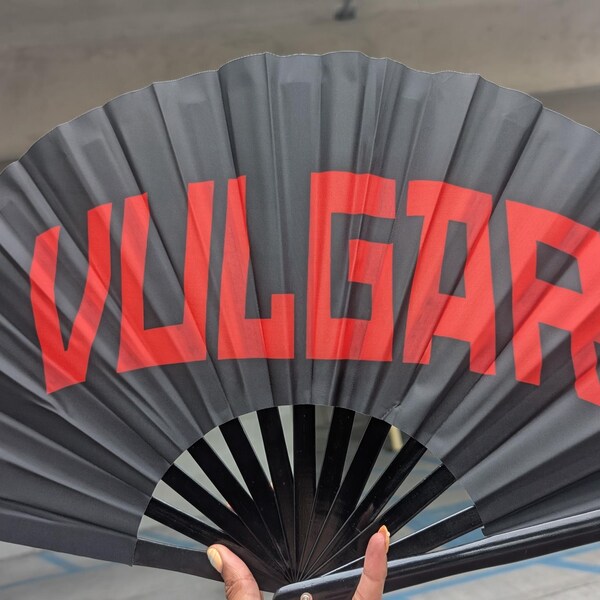 Sorority Hand Fan, Pinkies and Pearls Clack Fan, Snapping Fan, Cowgirl ...