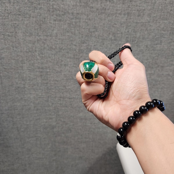 Power Rangers Ninja Storm Metal Amulet Gift for Green Ranger Samurai ...