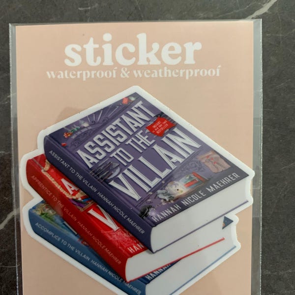 Lightlark Book Stack Sticker | Gift Laptop Decal Planner Water Bottle ...
