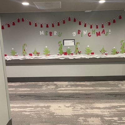 Whoville a Christmas Trees Christmas Bulletin Board Kit - Etsy