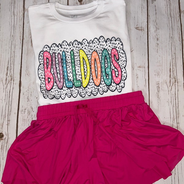 Neon Bulletin Board Doodle Letters: Kindergarten, Teacher, School, Neon ...