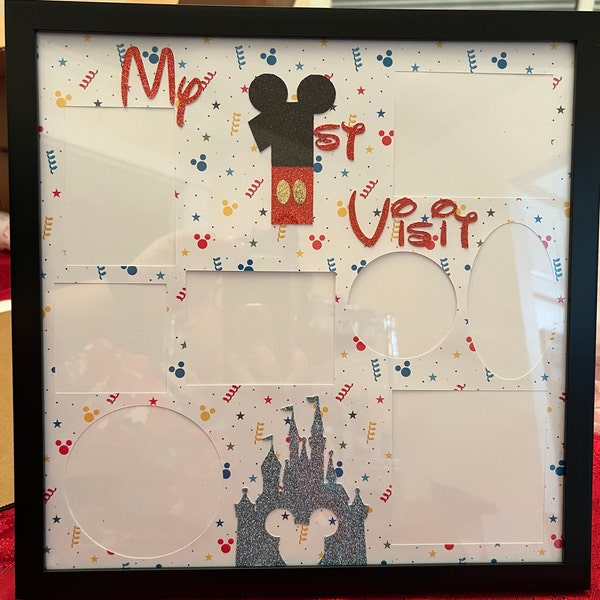 Disney Mickey Mouse Picture Frame Collage Photo Frame Birthday Disney ...