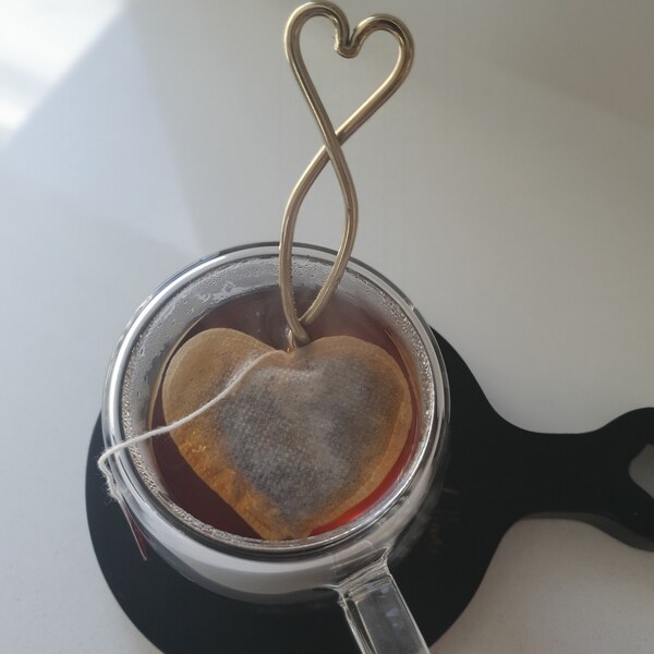 Heart Shaped Tea Bags POSITIVI-TEA Gift Box | Box of 5 | Love ...