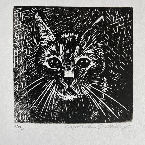 Sea Turtle Linocut Print - Etsy