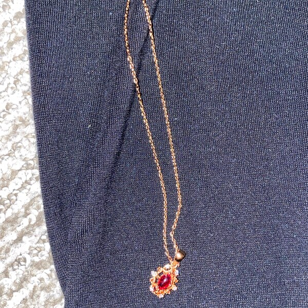 HSR Lingsha Earrings Honkai Star Rail Merch Red Flower Gold Bell ...