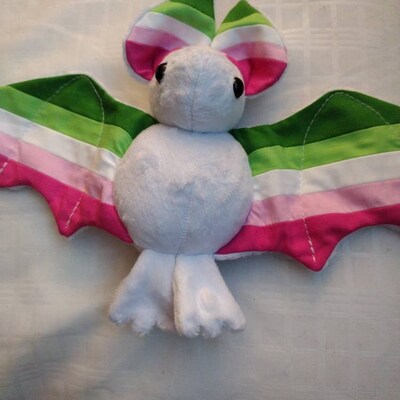 Aroace Batling Stuffed Plush Bat, Made to Order, Doll, Plushie, Softie ...
