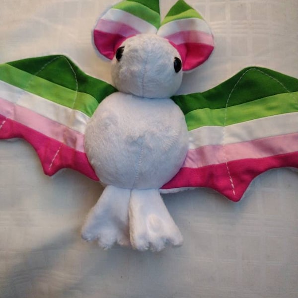 Lesbian Batling Stuffed Plush Bat, Made to Order, Doll, Plushie, Softie ...